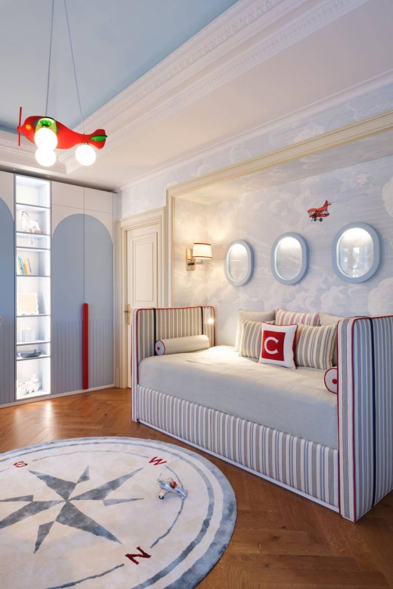 Plane Pilot Bedroom - Sabrina Monte Carlo