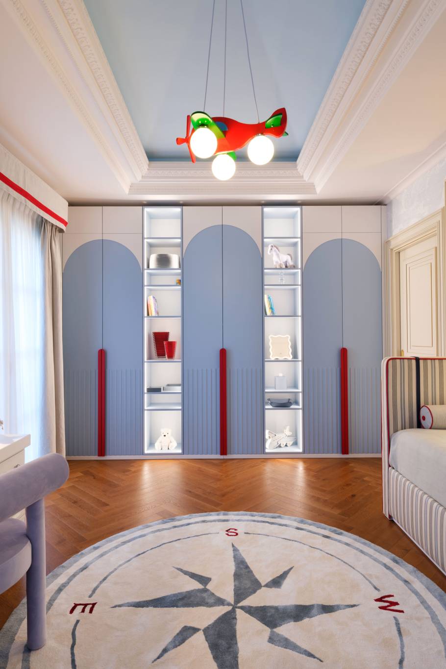 Plane Pilot Bedroom - Sabrina Monte Carlo